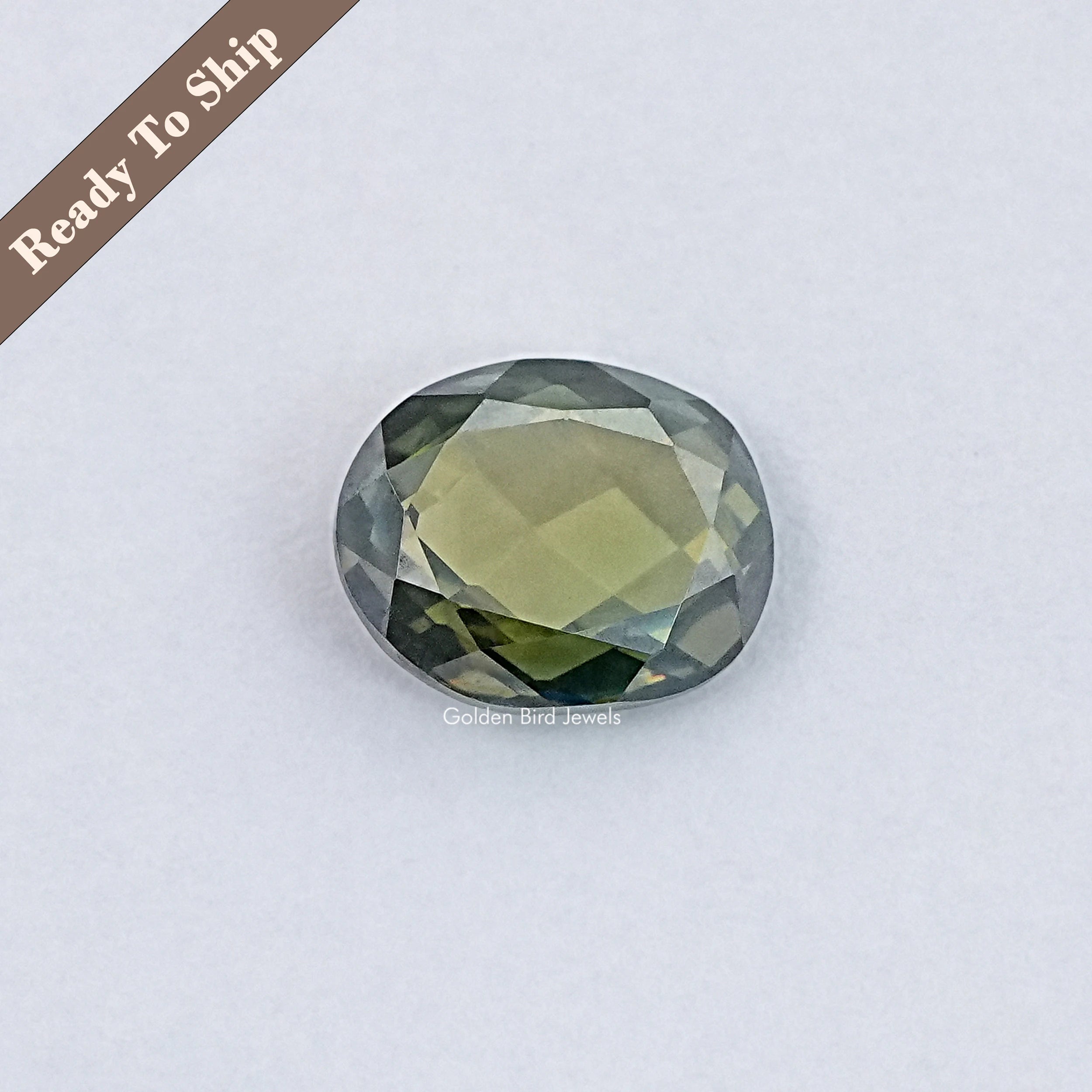 Green Rose Cut Oval Loose Stone – goldenbirdjewels