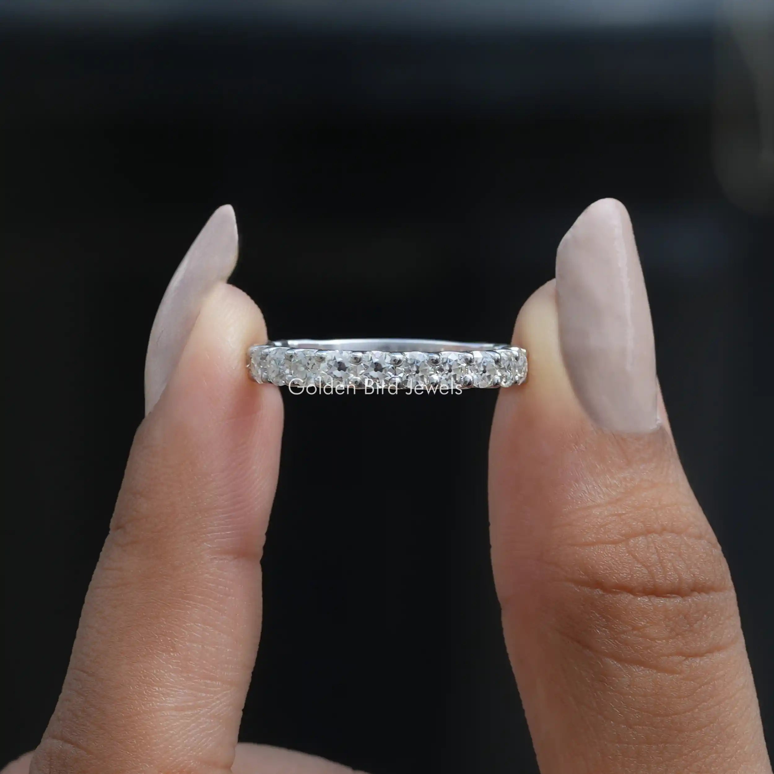 Old European Round Eternity Band