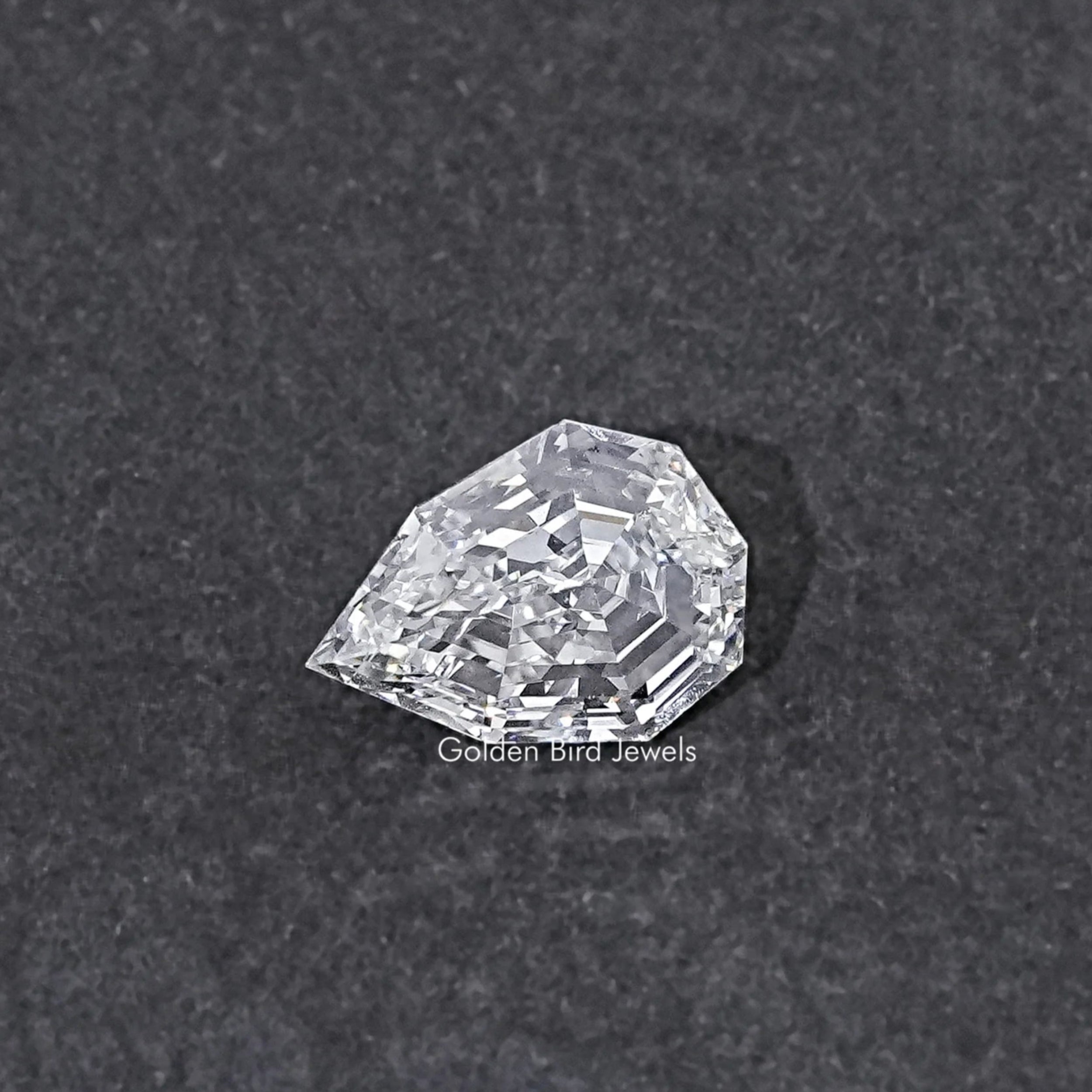 Step Cut Pear Loose Lab Diamond – goldenbirdjewels