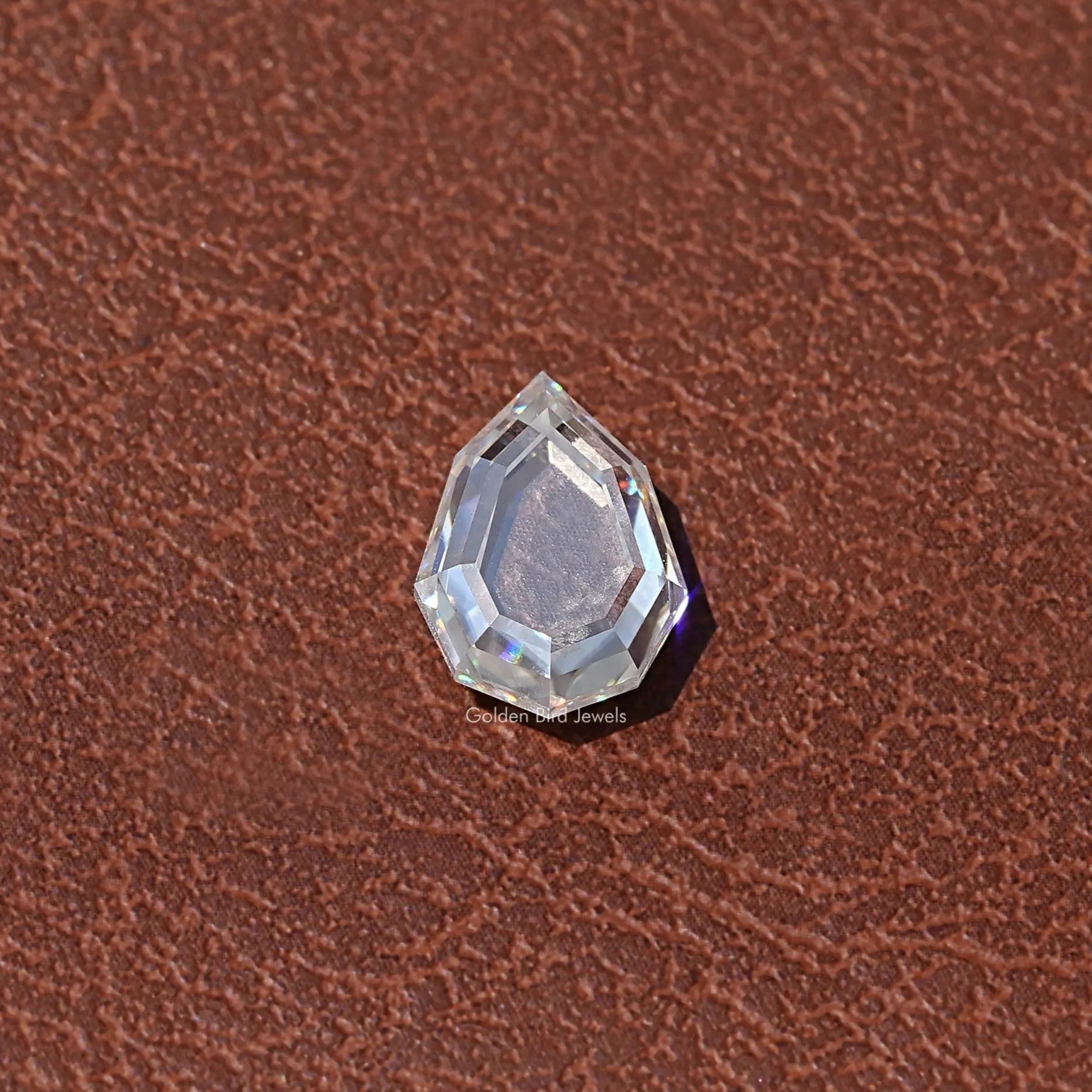 Step Cut Portrait Pear Loose Moissanite – goldenbirdjewels